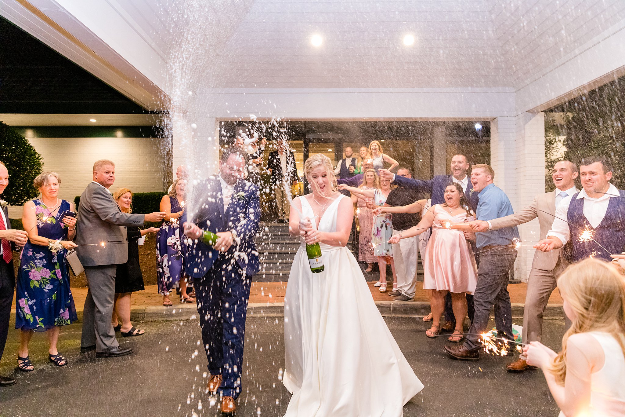 Creative Wedding Exit Ideas | Sparklers, Bubbles & More